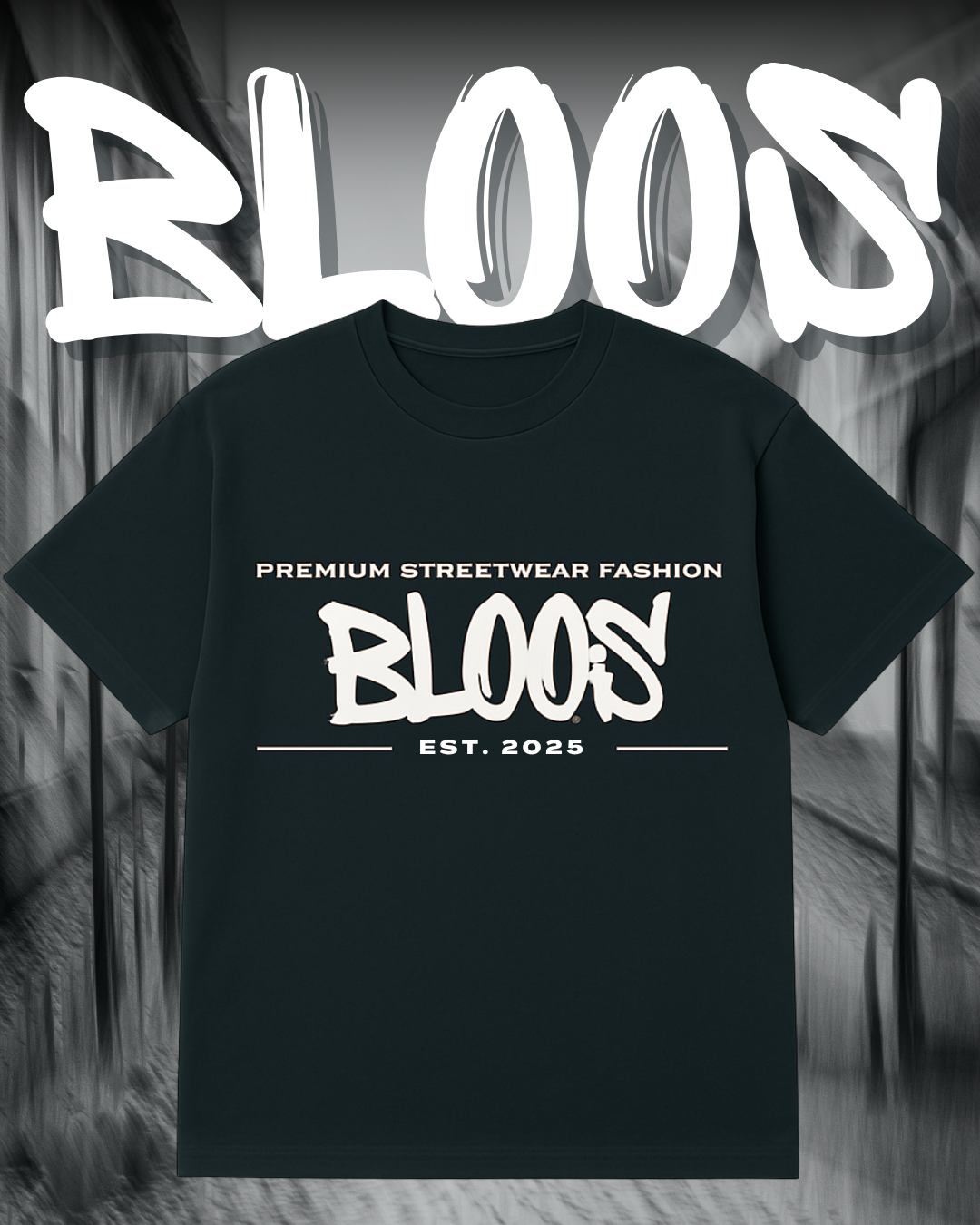 Premium Bloos Streetwear In Black – Bloos Store